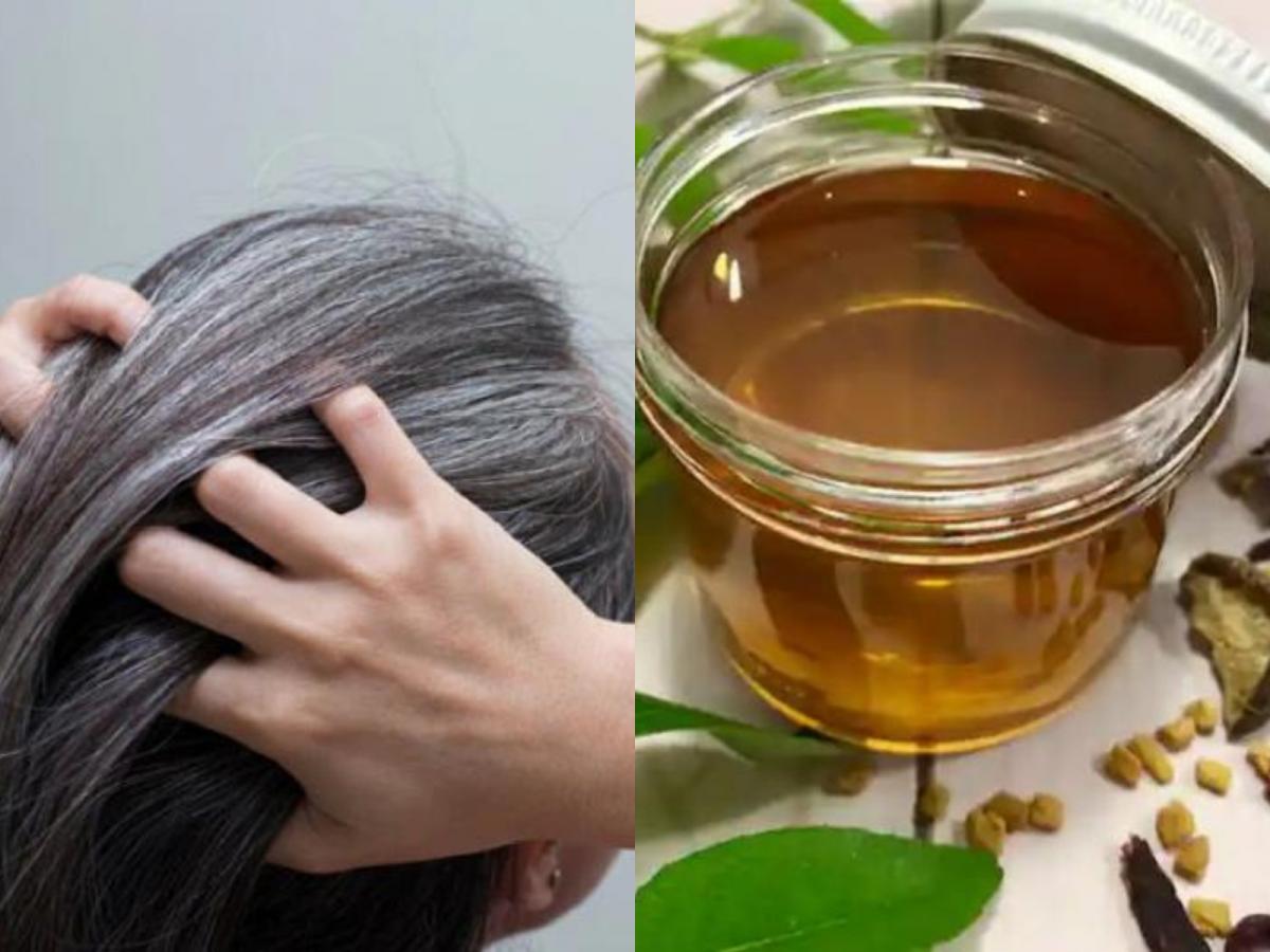 Hair Care: How to Make Ayurvedic Oil to Reverse Gray Hair - www ...