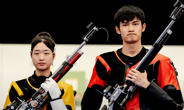 China’s Huang Yuting and Sheng Lihao Win First Gold Medal of Paris ...