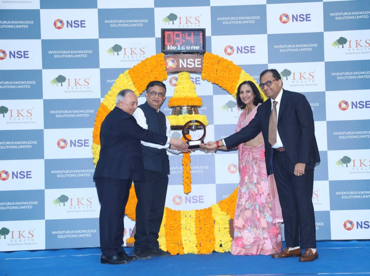 Inventurus Knowledge Solutions IPO Listing: IKS Shares List at 43% ...