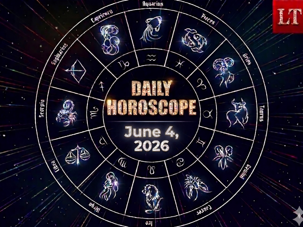 Today's Horoscope, June 4, 2026: Check Your Zodiac Sign's Predictions ...