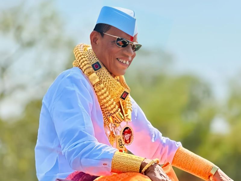 Pandhari Sheth Phadke, Gold Man and Bailgada Association President ...