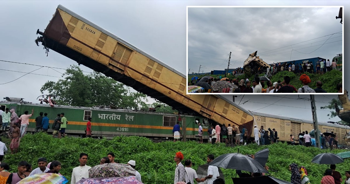 West Bengal: Several Injured After Goods Train Rams Into Kanchanjunga ...