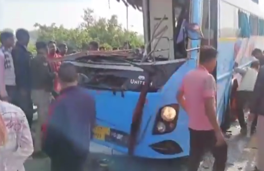 Kannauj Accident: Eight Dead, 19 Injured as Double-Decker Bus Collides ...