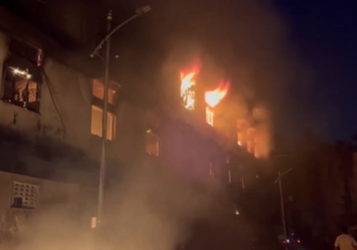 Bhiwandi Factory Fire: Massive Blaze Erupts at Nilesh Dyeing Company in ...