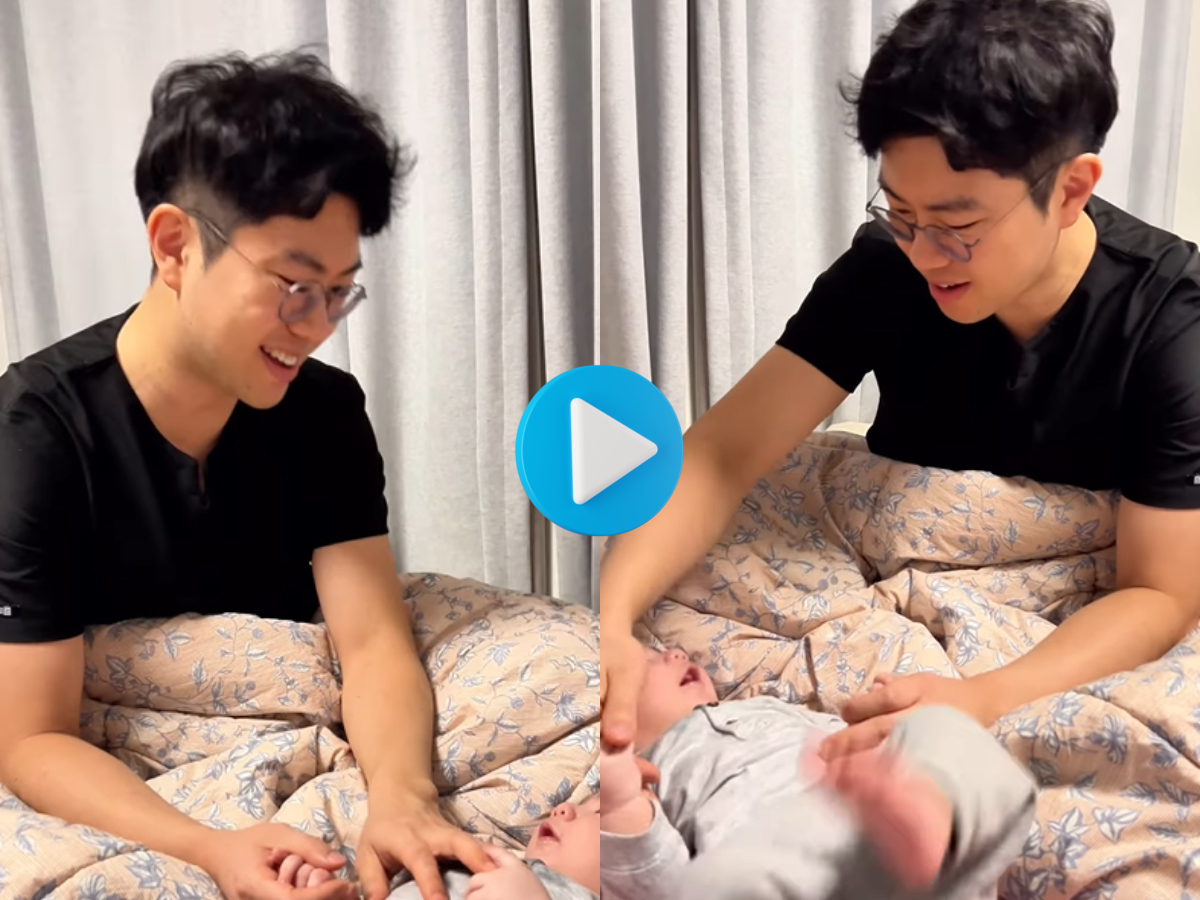 Watch: Korean Dad Sings ‘Chanda Hai Tu’ to Soothe Indo-Korean Baby ...