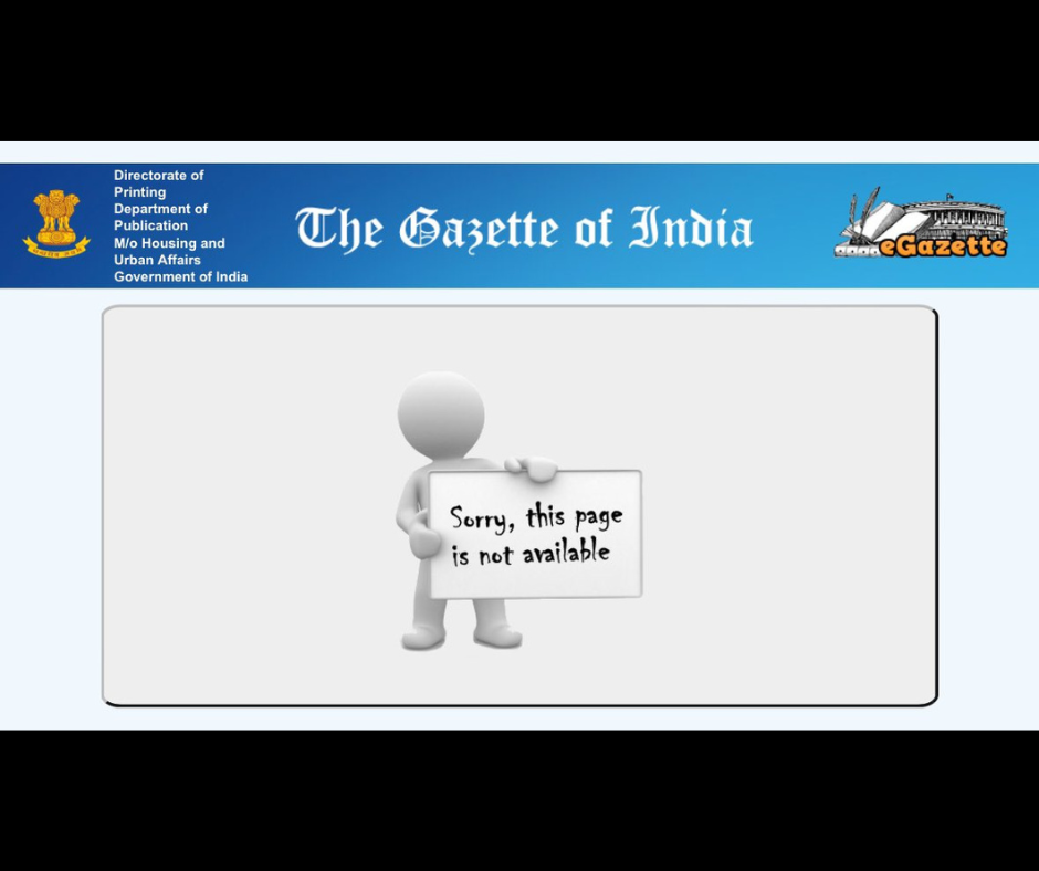 Government's eGazette Website Crashes Minutes After Announcement of CAA ...
