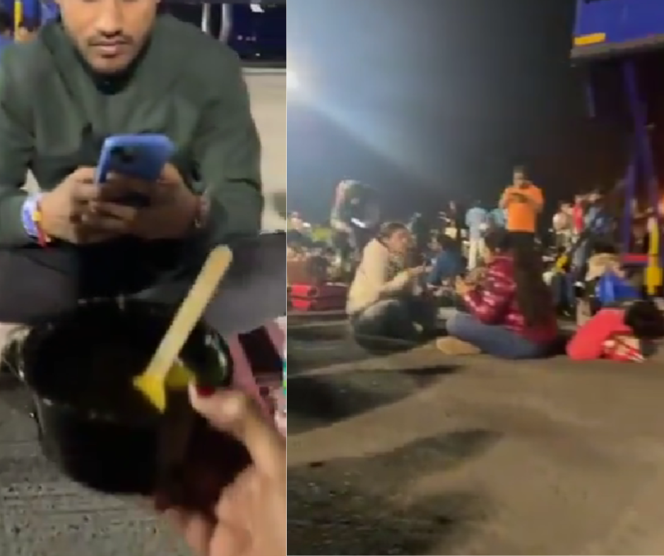 IndiGo Passengers Turn Runway into Dining Spot After Prolonged Fog ...