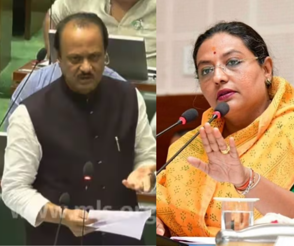 Heated argument erupts between Ajit Pawar and Yashomati Thakur over ...
