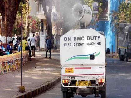 Mumbai Air Pollution: BMC Deploys 100 Tankers and Mist Canon Machines ...