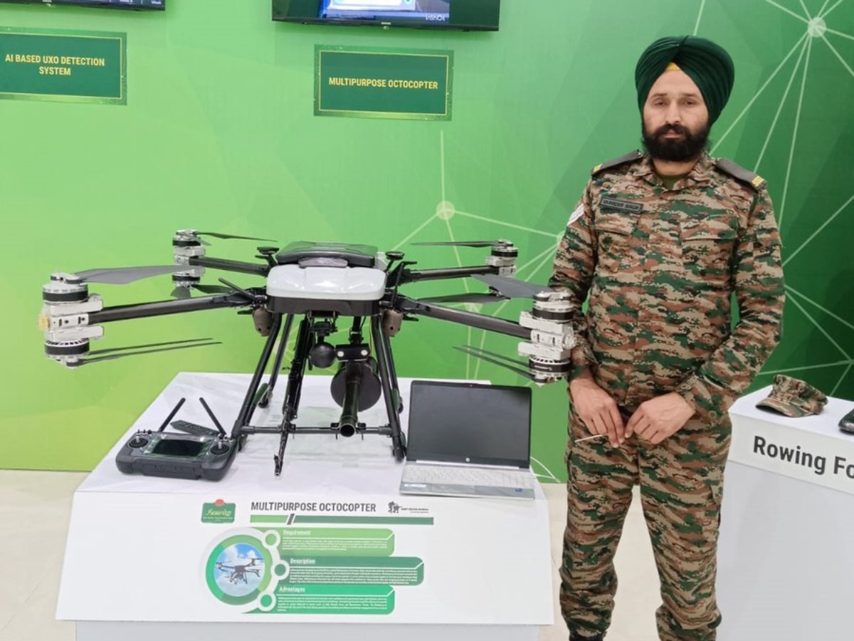 Multipurpose Octocopter: Indian Army's Innovative Solution for Dropping ...