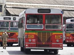 Mumbai: BEST Workers Stage Protest at Wadala Bus Depot Following ...