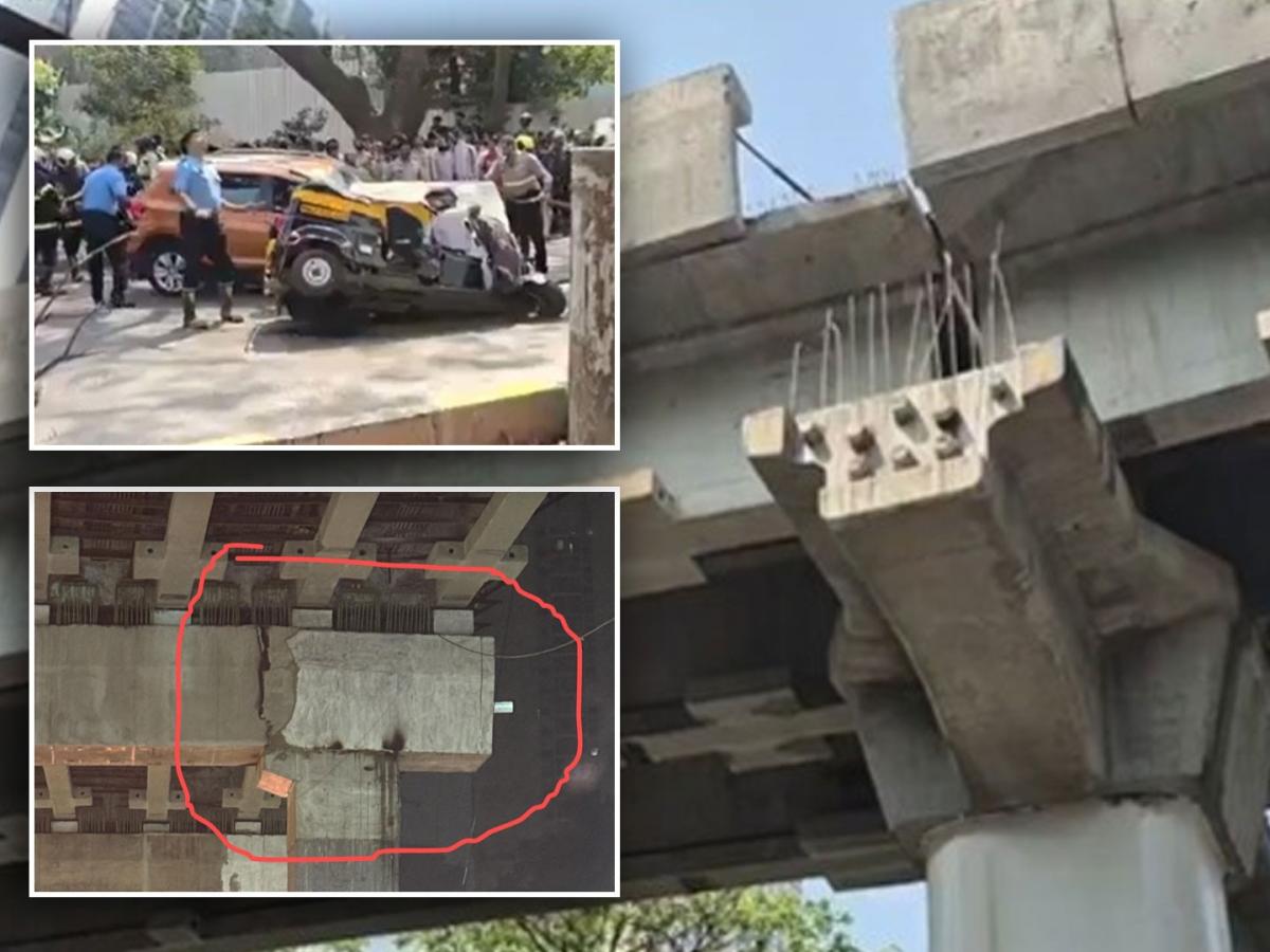 Mumbai Metro Line 4 Slab Collapse: Was MMRDA Warned About the Pillar ...