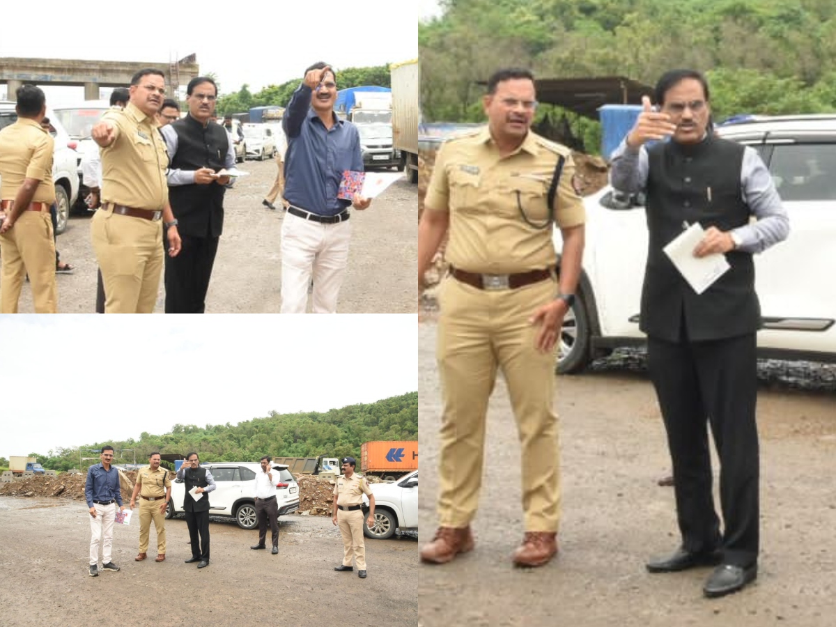 Mumbai-Nashik Highway Traffic: Thane District Collector Inspects Road Condition, Orders ...