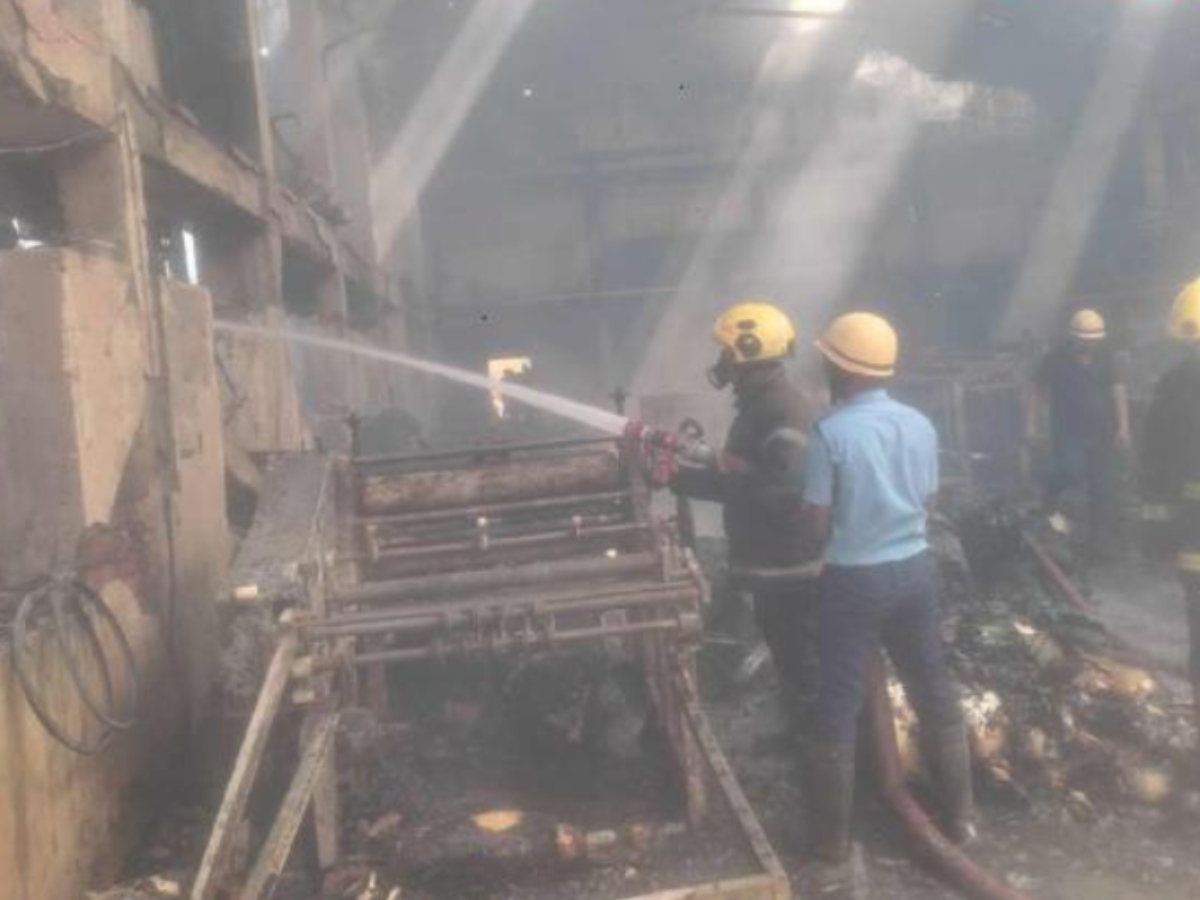 Nagpur: Major Fire at Paper Company in Kamptee Controlled After 7 Hours ...