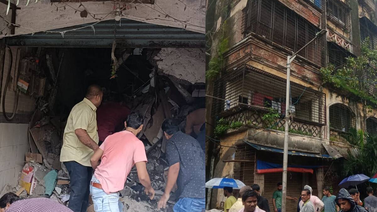 Four killed as portion of five-storey building collapses in Ulhasnagar ...
