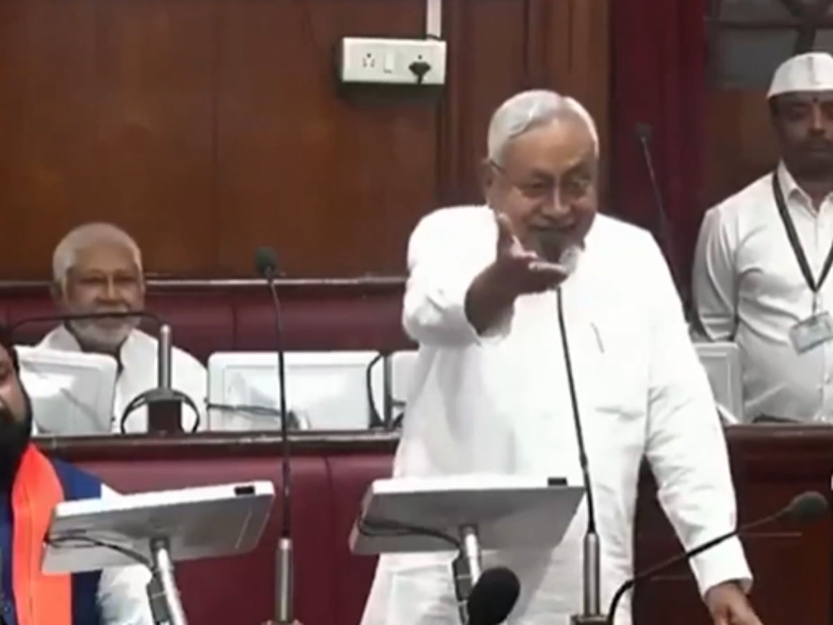 Nitish Kumar and Rabri Devi Engage in Heated Exchange in Bihar Assembly ...