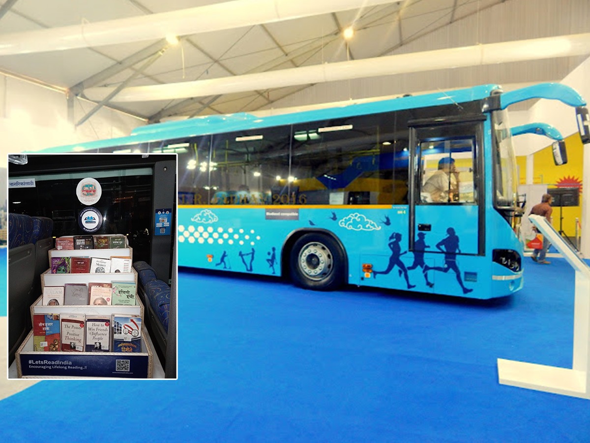 Navi Mumbai: 'Books in Bus' Revamped with Fresh Popular Titles Based on ...
