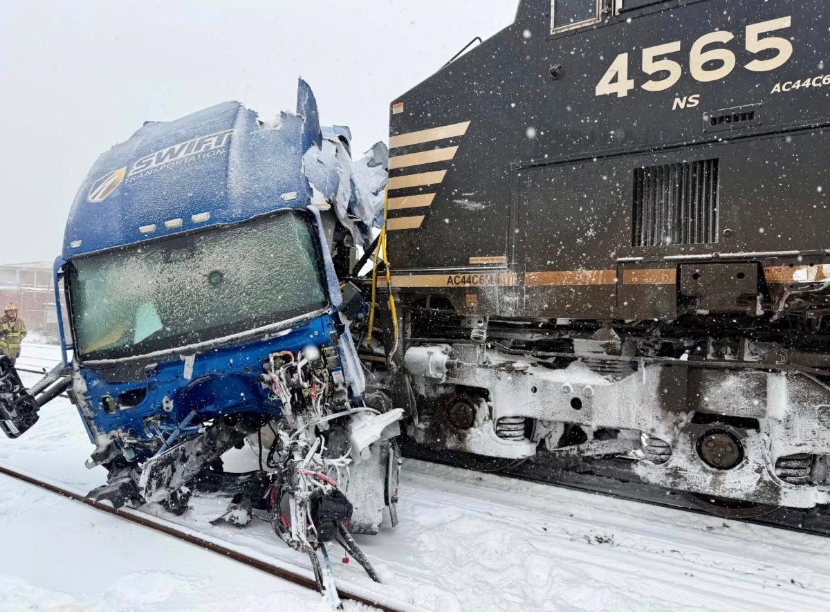 North Carolina: Train Hits Truck in Gaston County After It Gets Stuck ...
