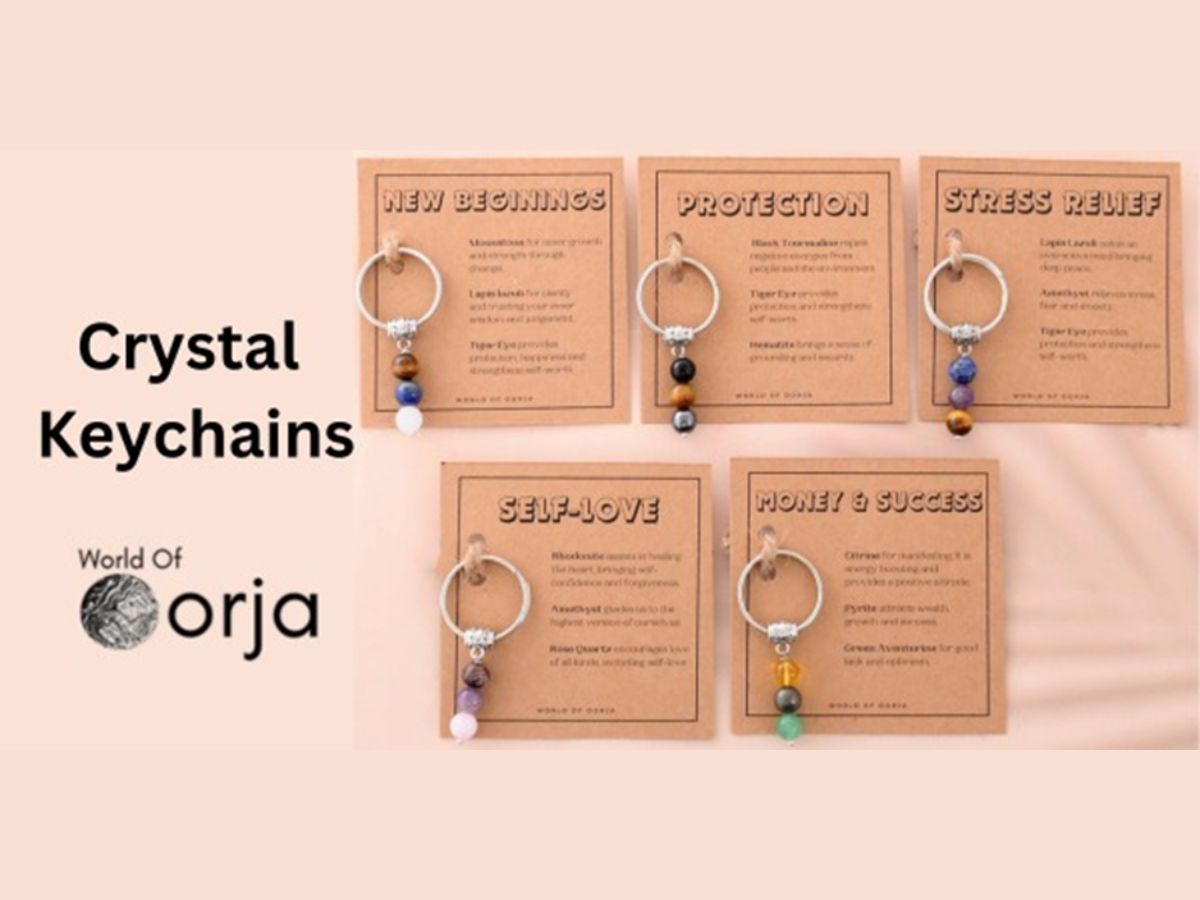 World of Oorja’s Crystal Keychains Adds a Touch of Magic as Heartfelt ...