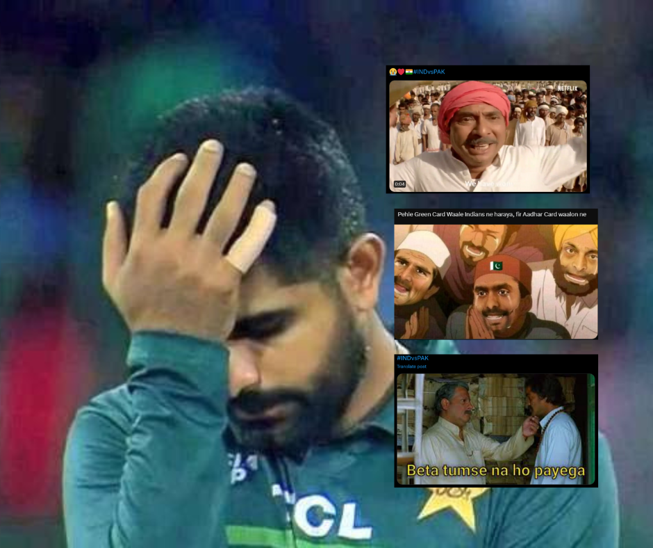 India Pakistan Cricket Memes Memes Take Over Social Media Following