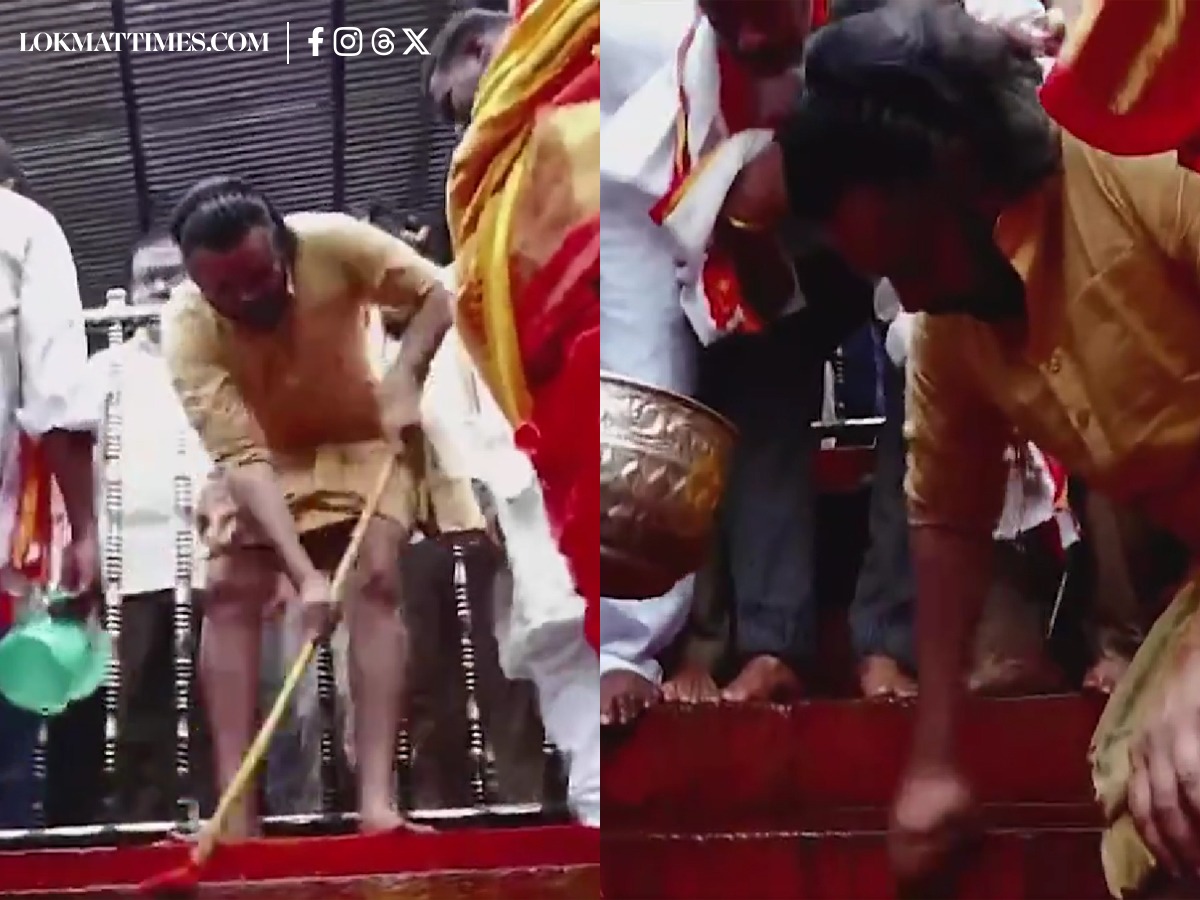 Tirupati Laddu Row: Andhra Pradesh Deputy CM Pawan Kalyan Performs Purification Ritual at ...