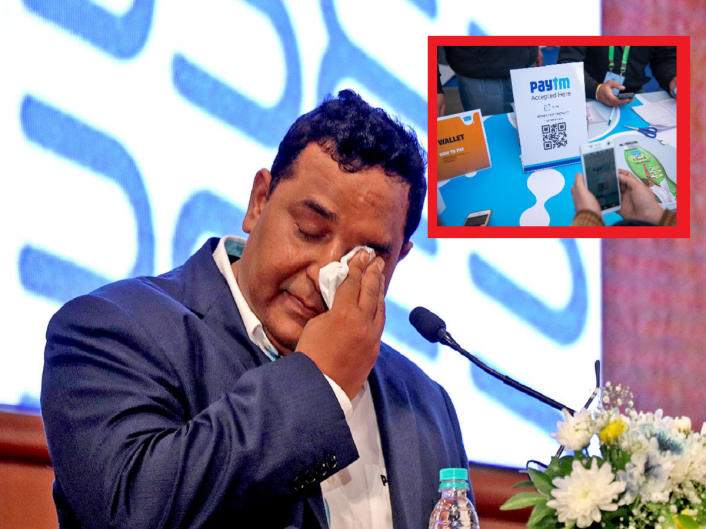 Paytm Shares Touch 52-Week Low, Market Cap Falls to Rs 27,838.75 Crore ...