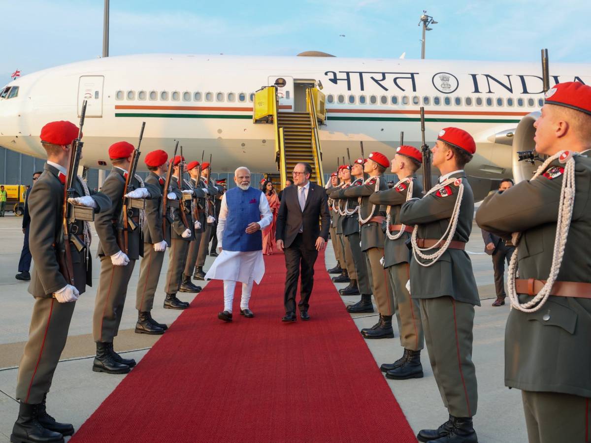 PM Narendra Modi Becomes First Indian Prime Minister to Visit Austria ...