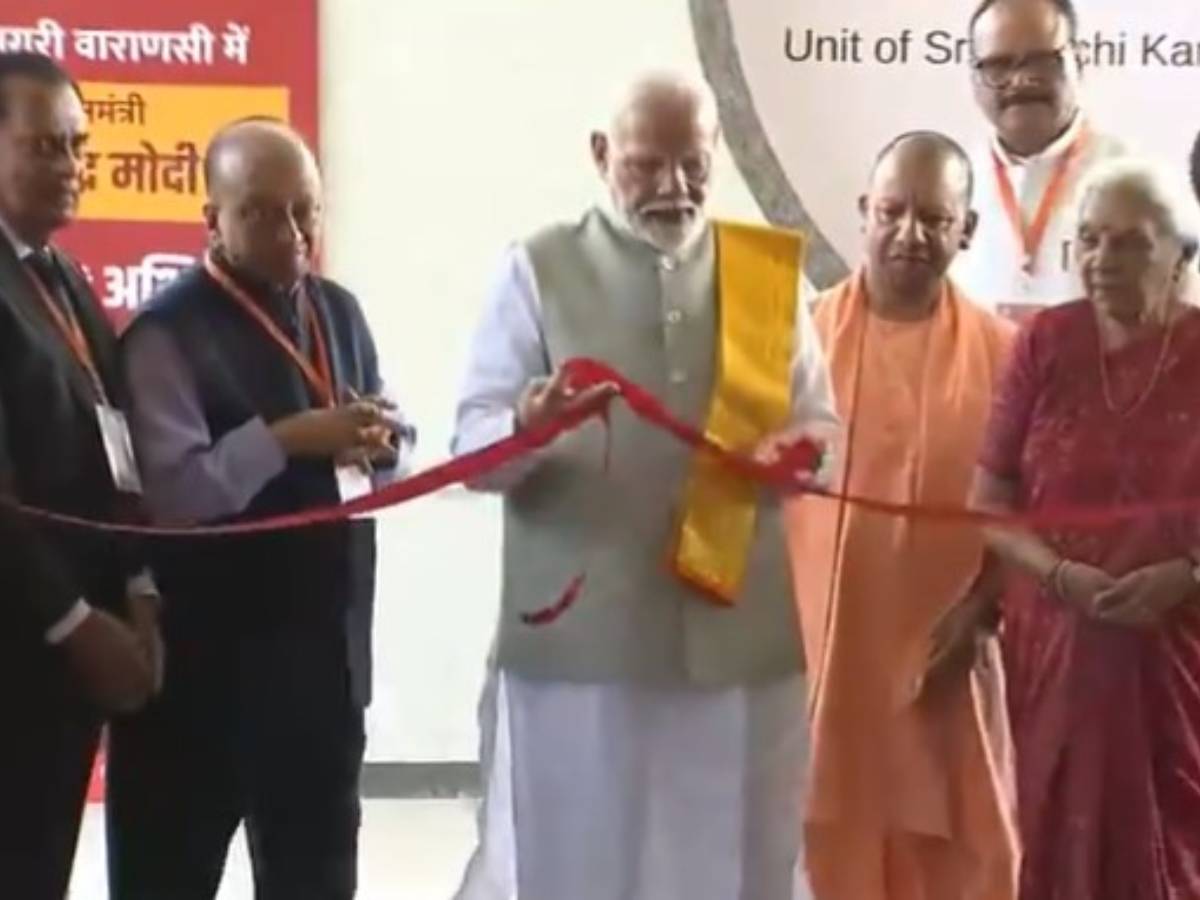 PM Narendra Modi Inaugurates RJ Sankara Eye Hospital in Varanasi (Watch ...