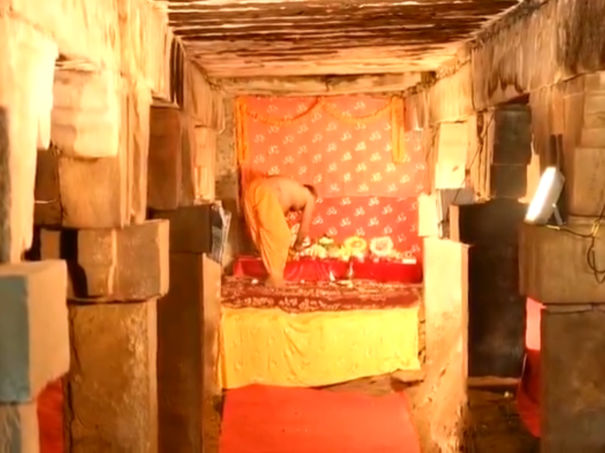 Gyanvapi: Priest Perform Rituals at 'Vyas Ji Ka Tehkhana' in Varanasi ...