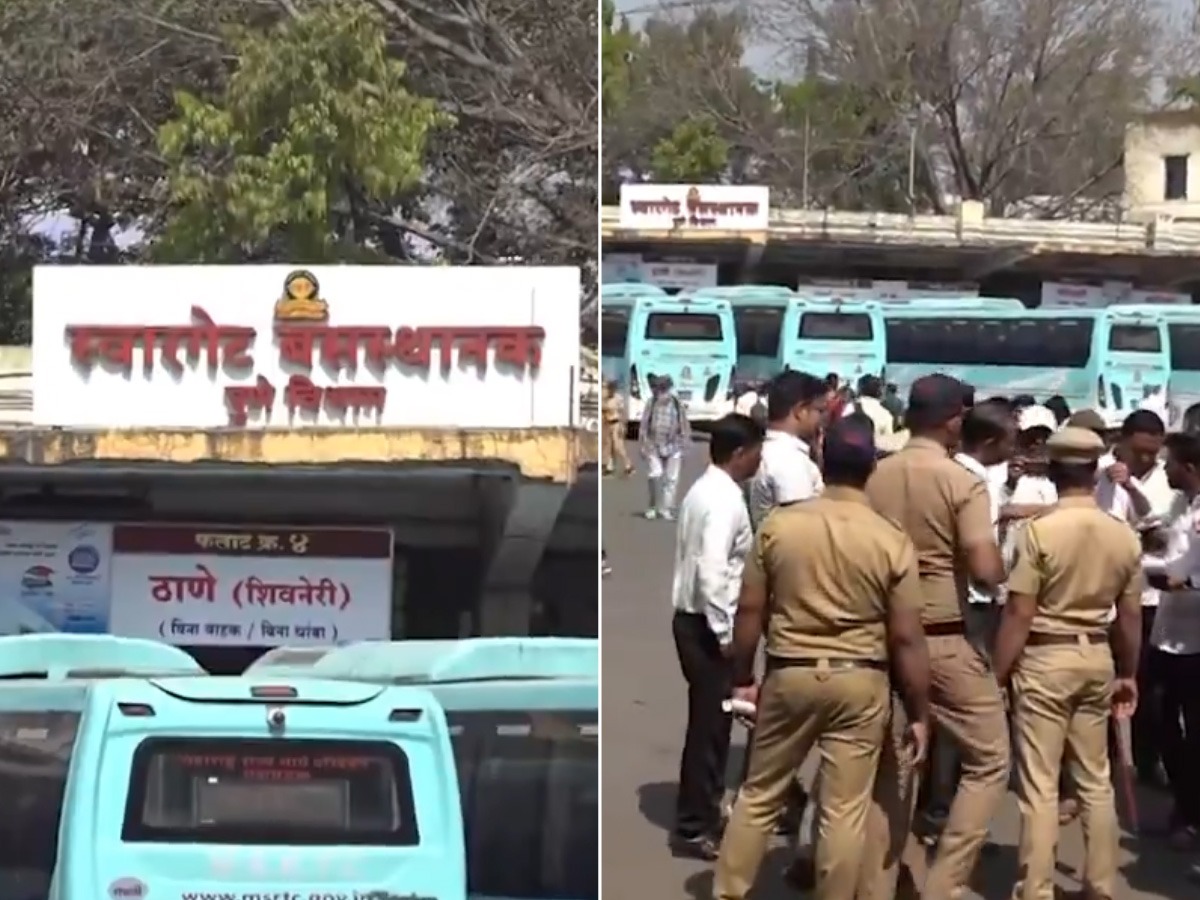 Pune Bus Rape Case: : Heavy Police Force Deployed At Swargate Bus Stand ...