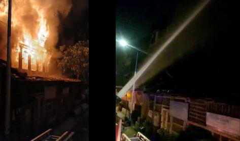 Pune Fire: Blazing Inferno Engulfs Wooden House Near Ram Mandir, Nana ...