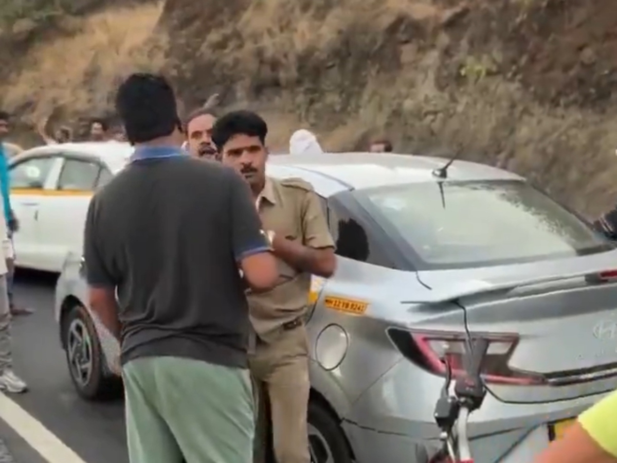 Pune Road Rage: Car Driver Allegedly Assaults PMPML Bus Driver in ...