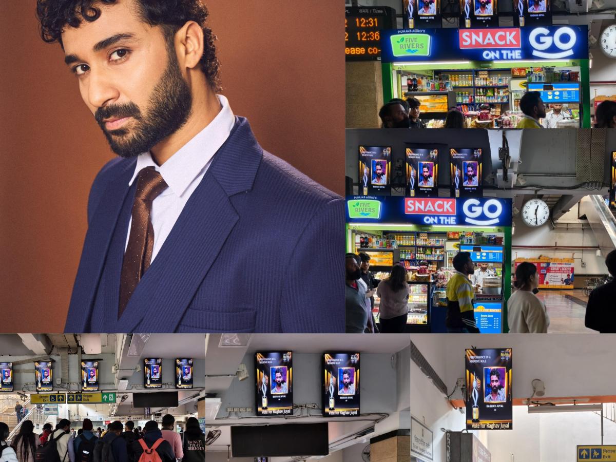 Raghav Juyal’s Fans Light Up Metro Stations To Celebrate His IIFA ...