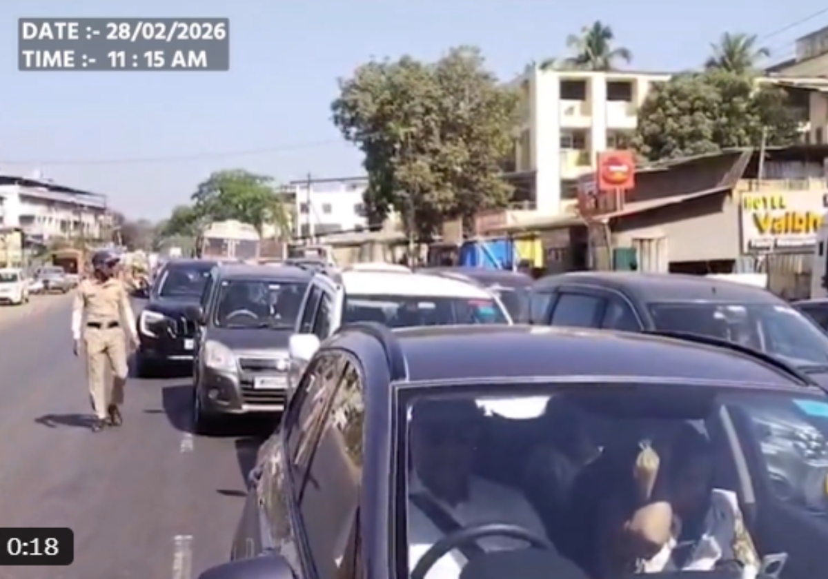Mumbai-Goa Highway Traffic Update: Heavy Congestion Near Mangaon and ...