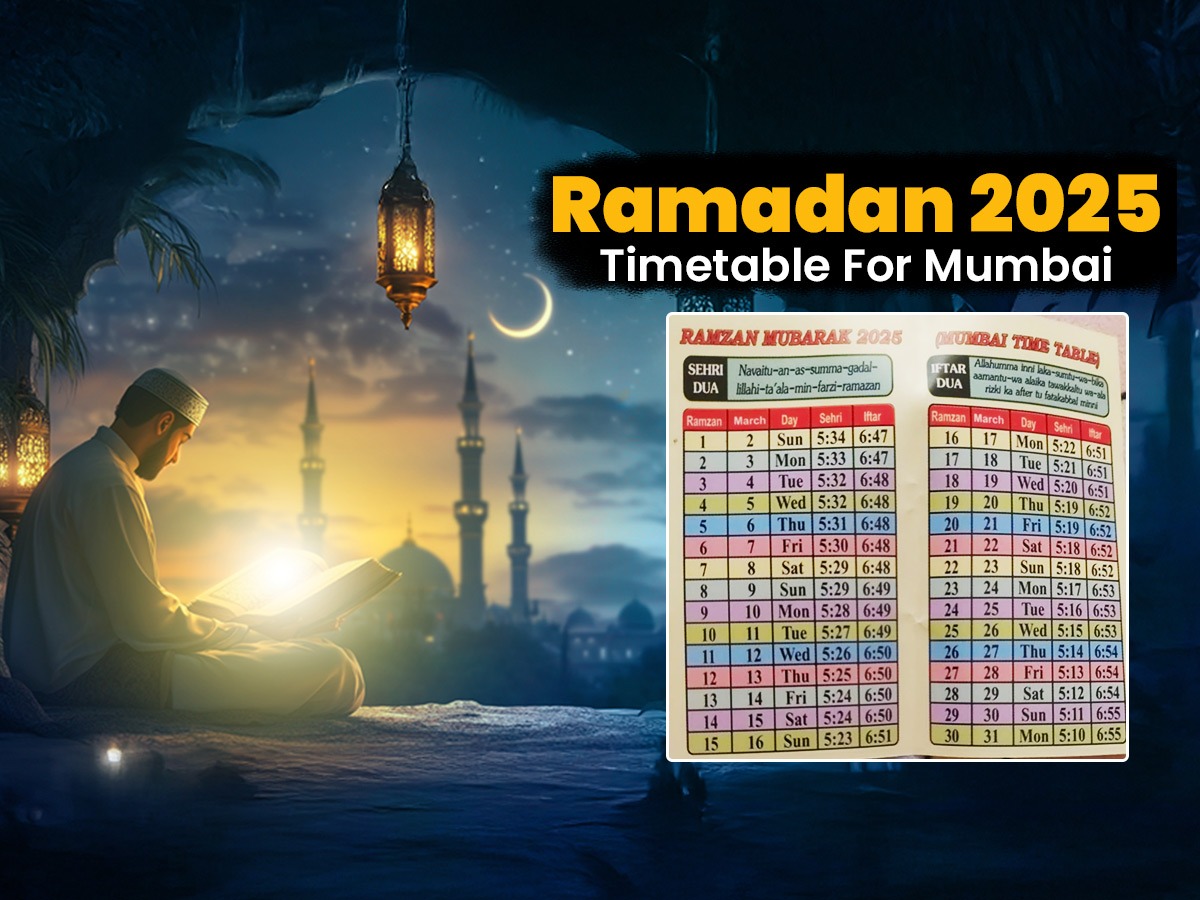 Ramadan 2025 Timetable For Mumbai: Ramzan Fasting Schedule, Sehri and Iftar Timings for Each ...