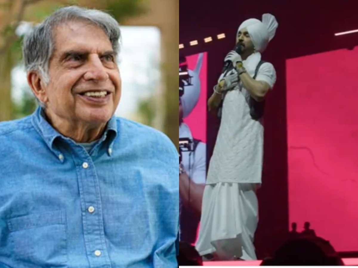 Watch: Diljit Dosanjh Pays Heartfelt Tribute to Ratan Tata; Singer ...