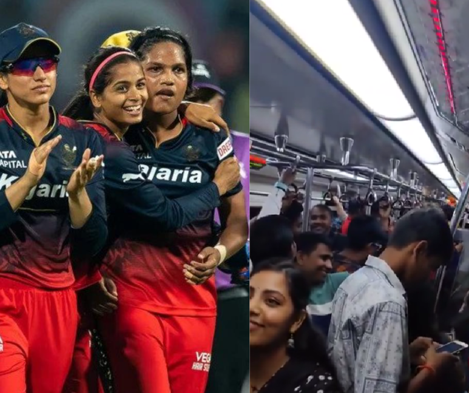 WPL 2024: RCB Fans' Energetic Chants Echo in Delhi Metro After ...