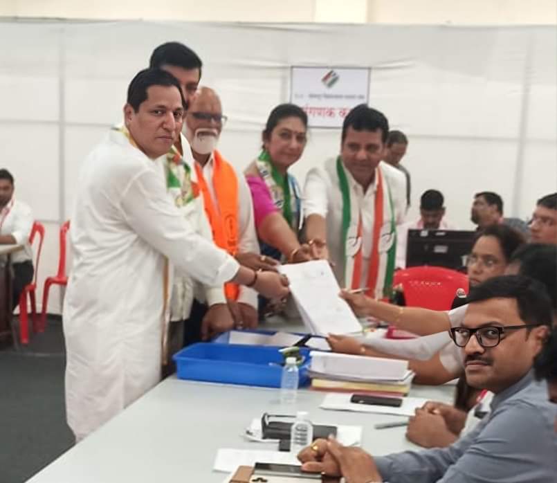 Maharashtra Assembly Election 2024: Sandeep Naik Files Nomination from ...