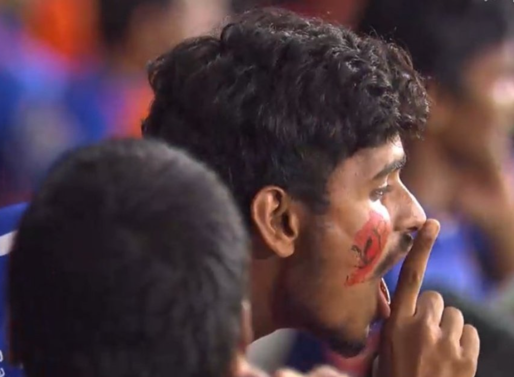 Viral Video: RCB Fan Makes 'Silence' Gesture at SRH Supporters During ...