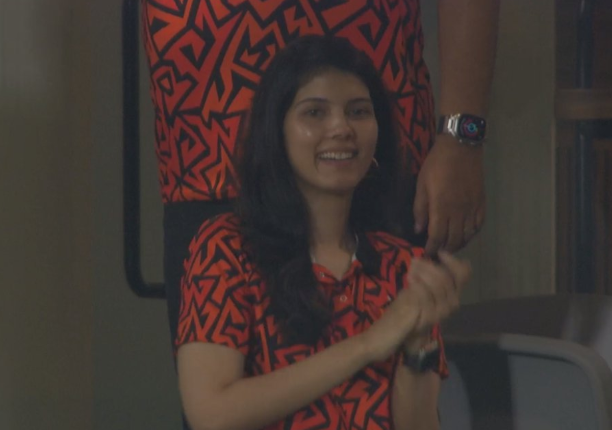 SRH Co-Owner Kaviya Maran's Reaction After Riyan Parag's Dismissal in ...
