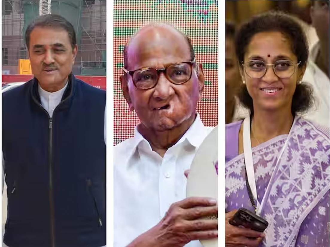 Sharad Pawar appoints Supriya Sule and Praful Patel as NCP working presidents - www.lokmattimes.com