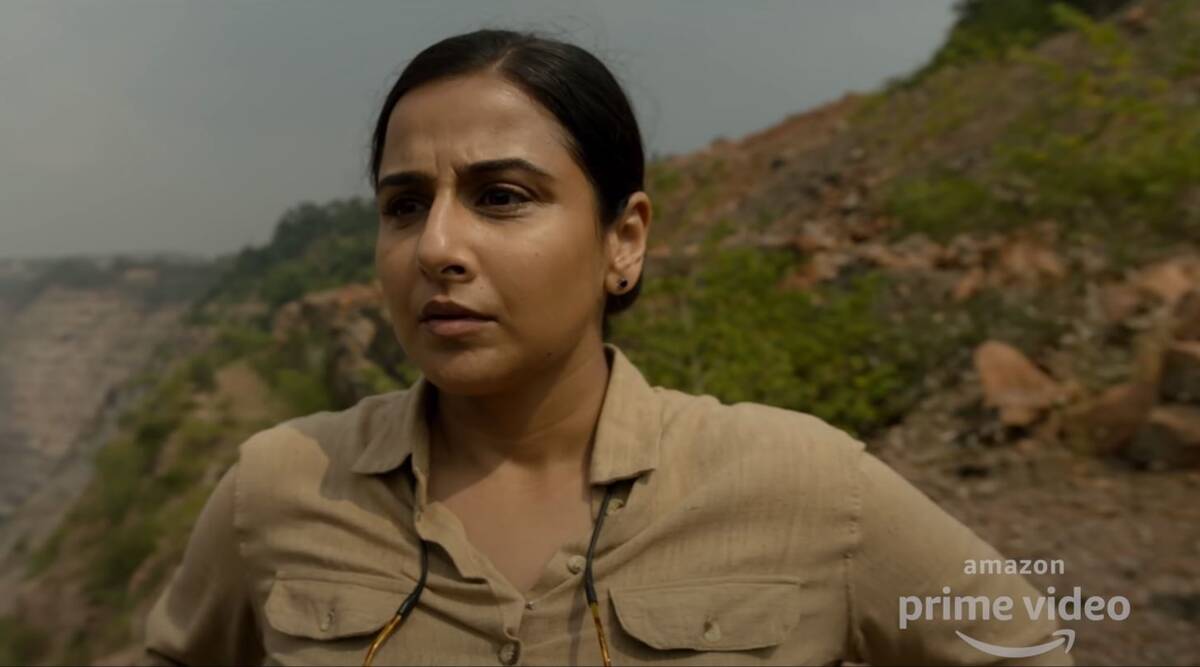 Sherni Teaser: Vidya Balan resolves to solve human - animal conflict ...