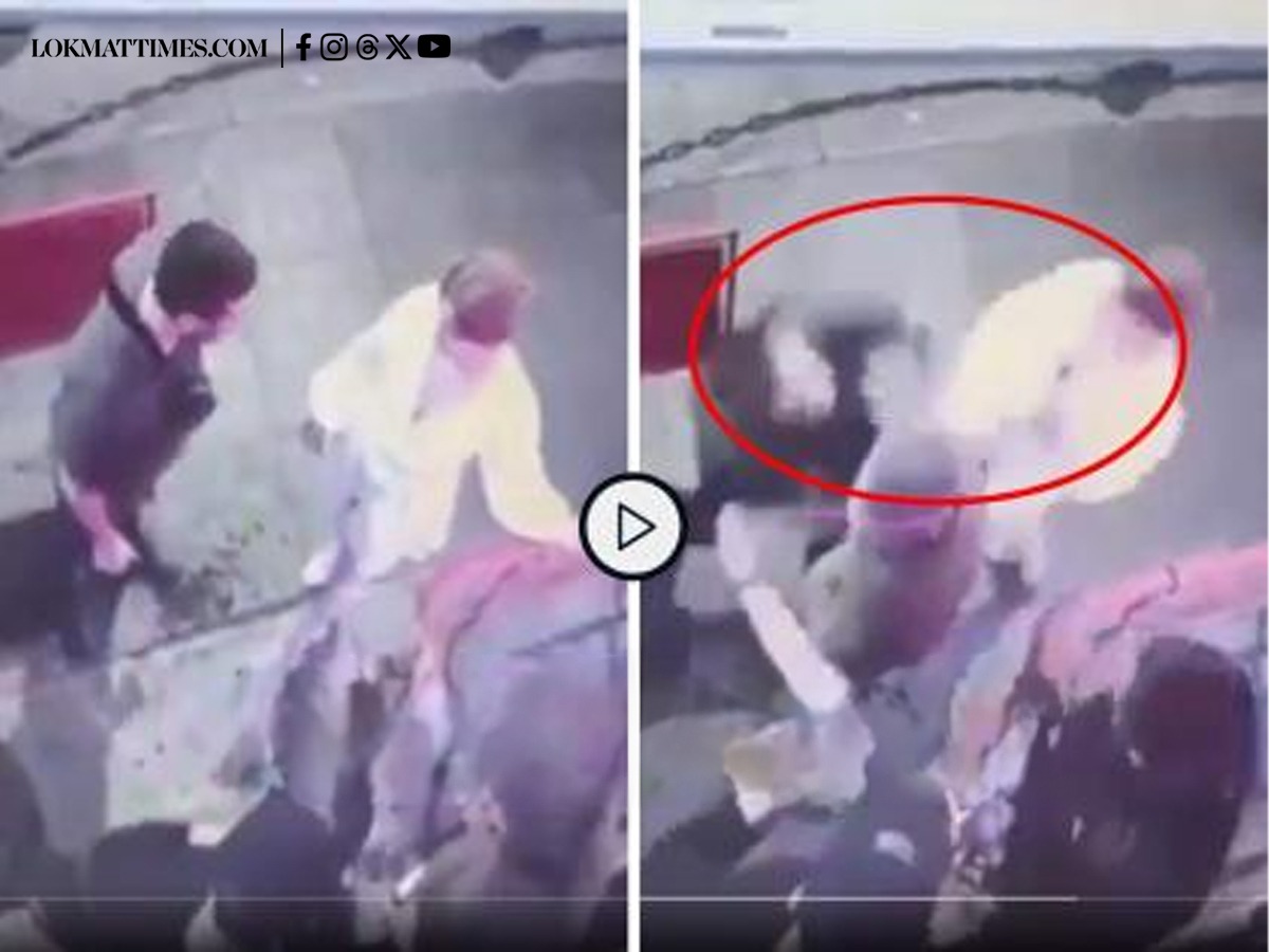 Caught On Camera: Russian Women Attacks Her Alleged Stalker Against ...