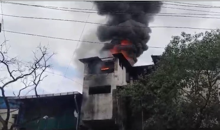 Thane Factory Fire: Blaze Erupts at Dalson Food Company in Ulhasnagar ...