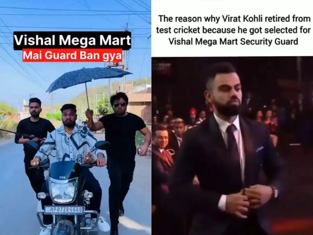 Security Guard Role at Vishal Mega Mart Is the Internet’s Newest ...