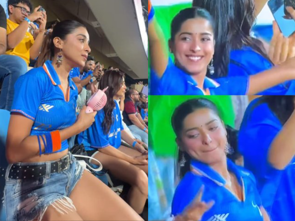 Who Is Tanvi Gadkari? Actress Who Went Viral During India vs USA ICC ...