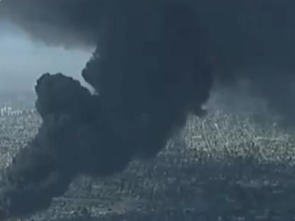 Los Angeles Warehouse Fire: Heavy Black Smoke Forces Thousands to ...