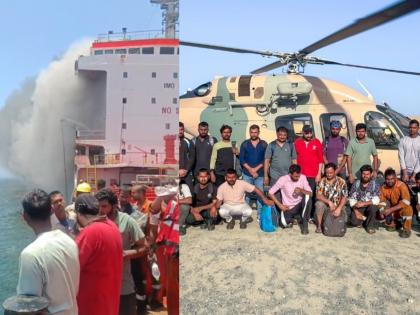 Oman Navy, in Coordination With MRCC Mumbai, Rescues 24 Indians From ...