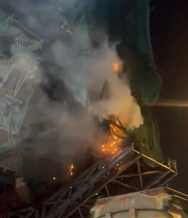 Mumbai Metro Line 2B Fire: Blaze Erupts Near Bandra Reclamation Flyover ...