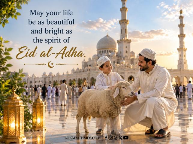 Eid al-Adha 2026 Wishes: Share Beautiful Greetings and WhatsApp Status ...
